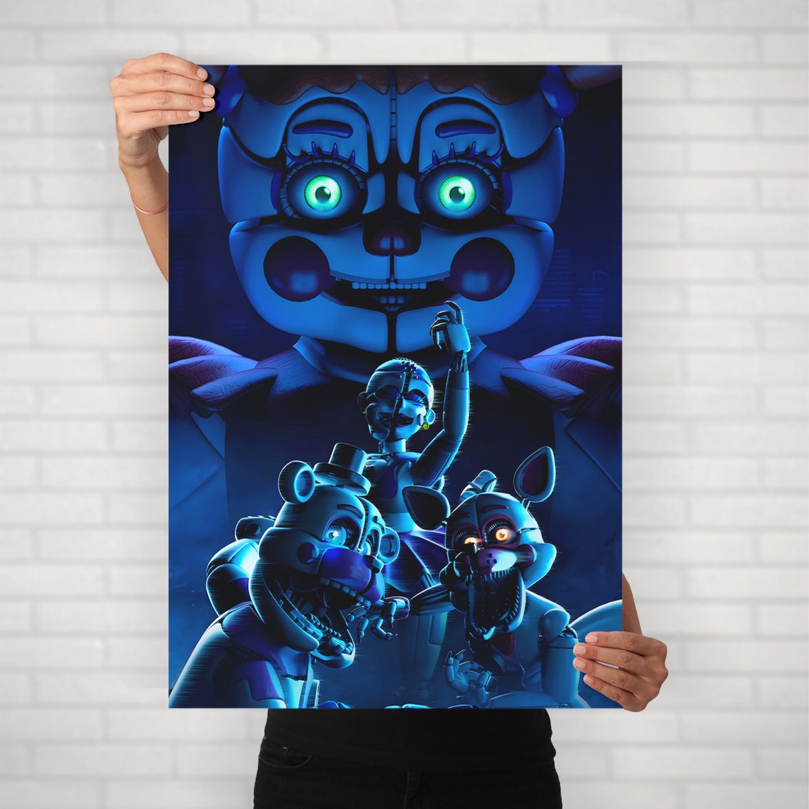 Постер HEAVEN POSTER Люди, Арт FNAF 7, 84 60 купить c доставкой на OZON ...