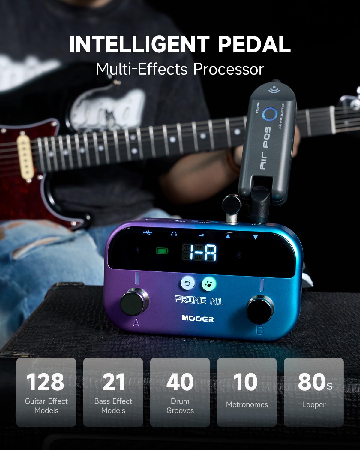 MOOER Prime M1 Портативный интеллектуальный эффект Minimax серии купить ...