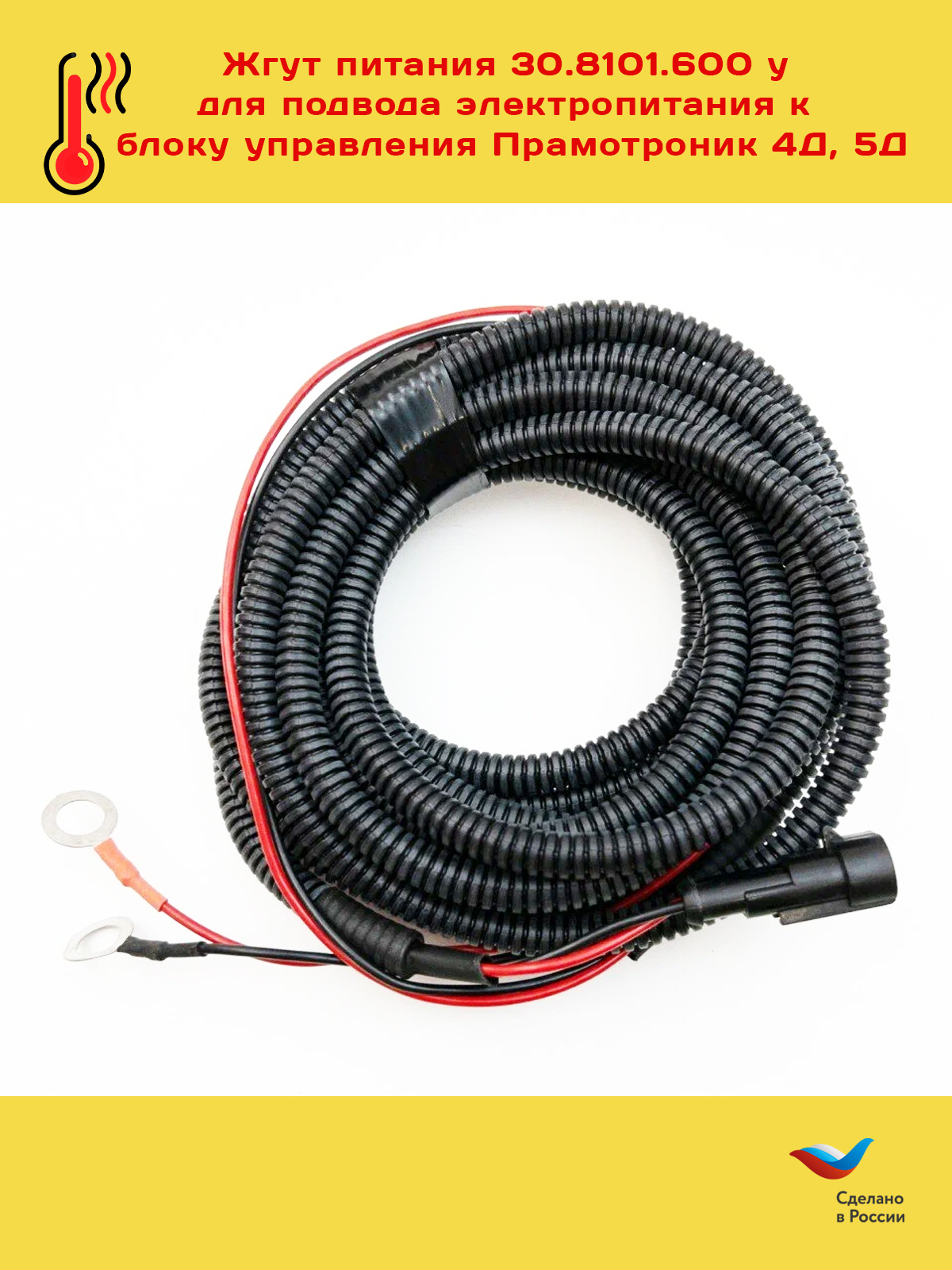 Жгут питания 30.8101.600 у Прамотроник 4Д-5Д купить c доставкой на OZON по низкой цене (2239621885)