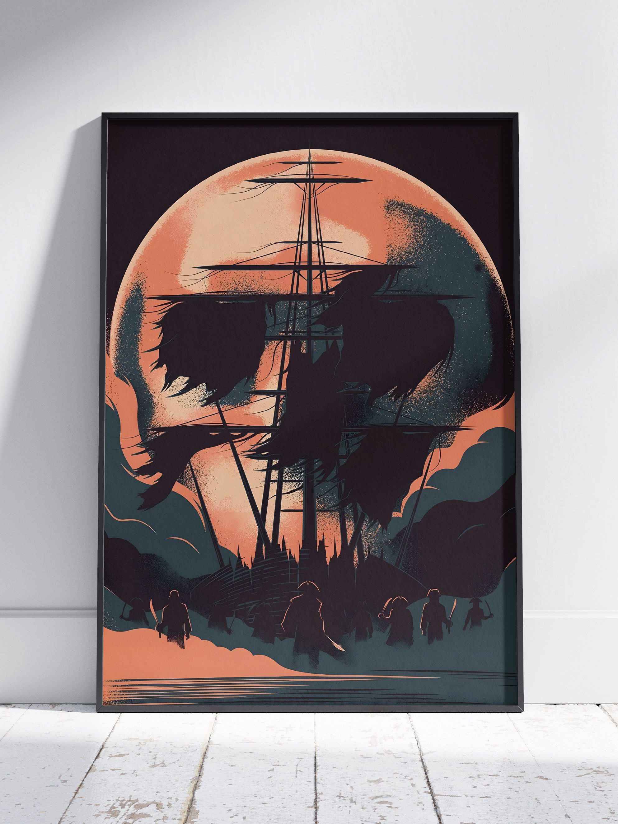 Постер HEAVEN POSTER Люди, Арт Pirates of the Caribbean 17, 30 21 ...