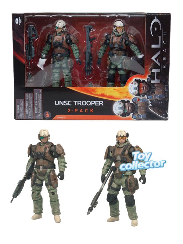 игрушки McFarlane HALO: REACH SERIES 1 2-PACKS UNSC TROOPERS купить на ...