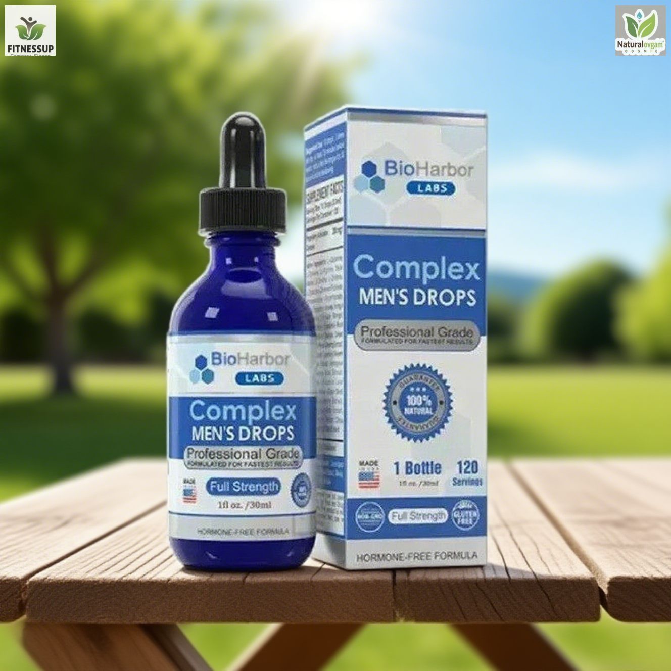 NexusBio LABS Комплексные Мужские Капли Профессионального Уровня с 72 ...