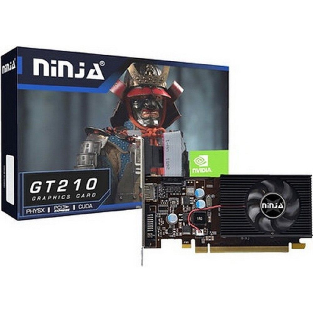 Видеокарта GeForce GT 210, 512 МБ PCI-E x16 VGA (D-Sub), HDMI ...