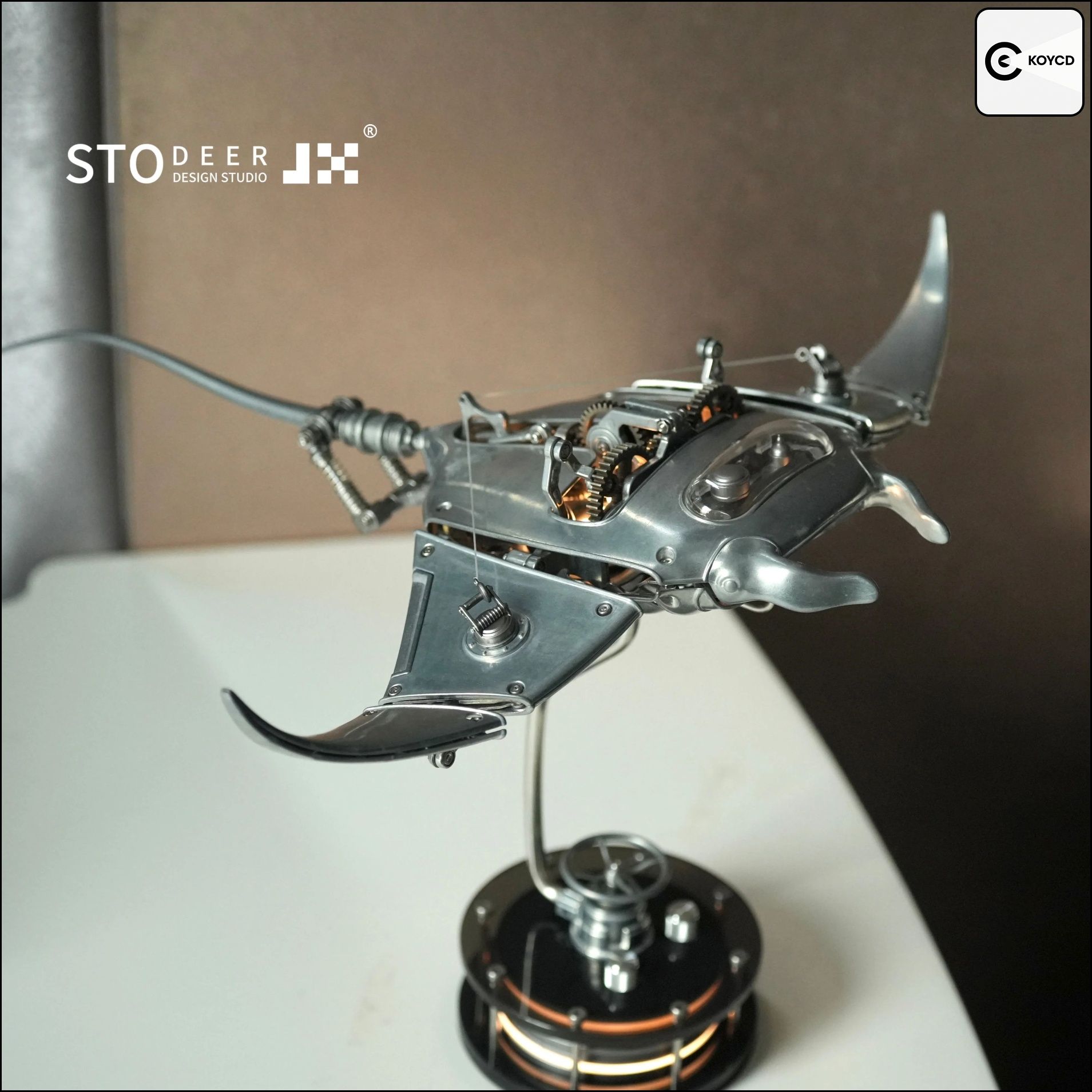 Эксклюзивная настольная модель SD01 Manta Ray в стиле стимпанк от ...