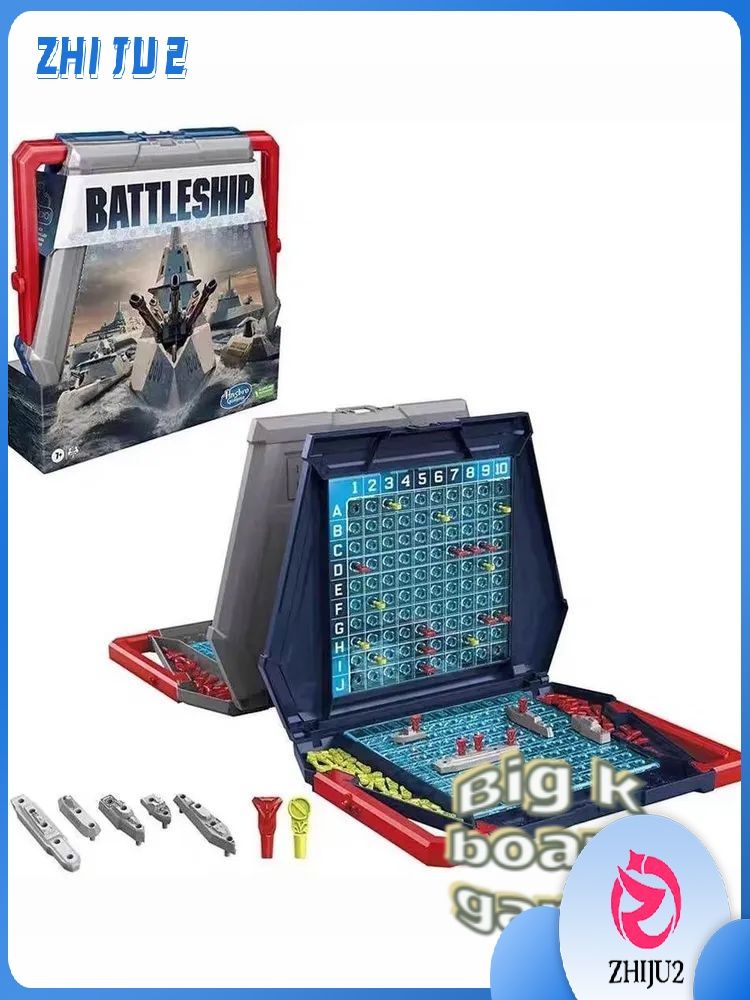 Hasbro Супер боевой корабль Battleship Naval Battle Chess Боевая игра ...