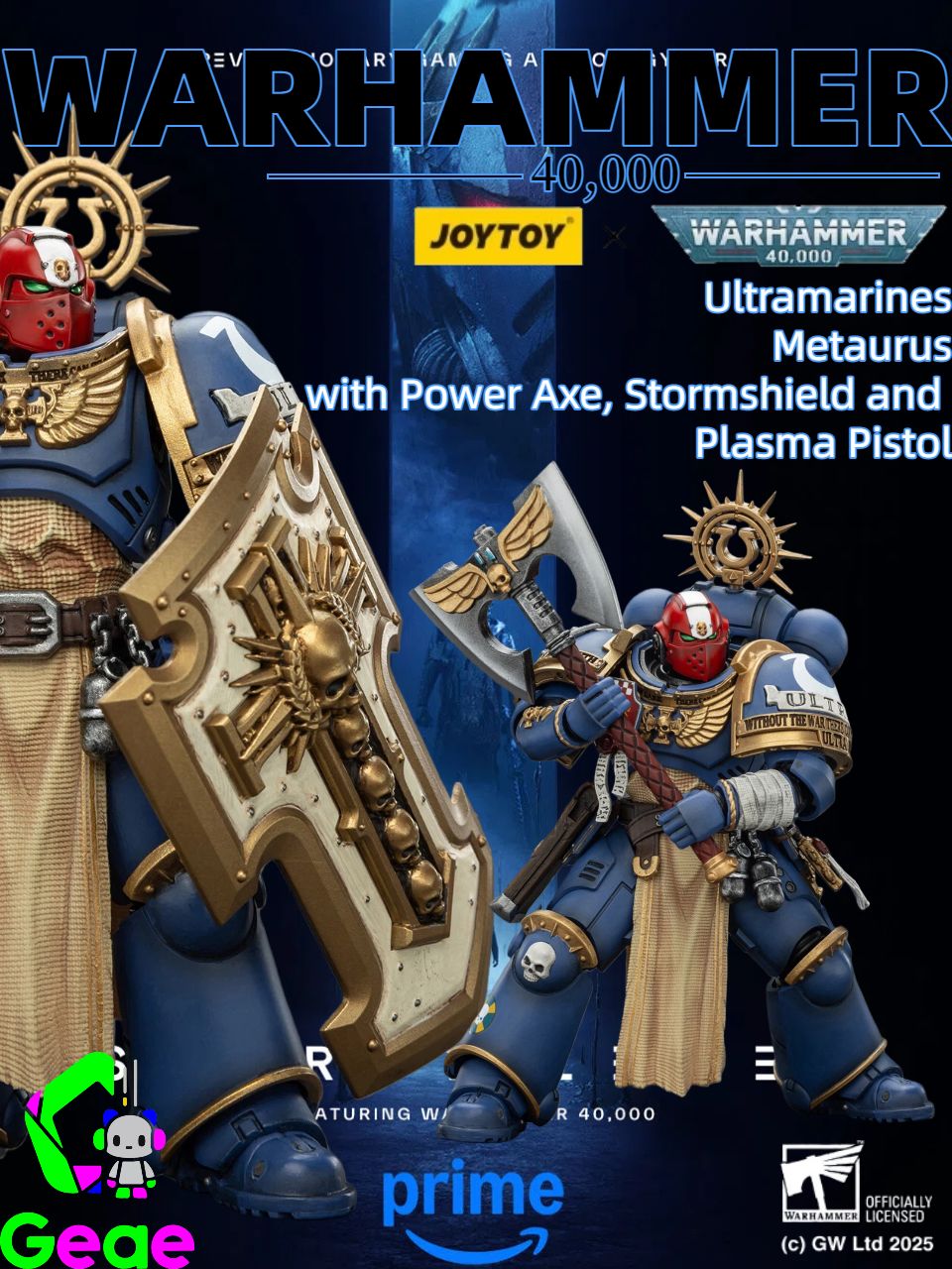 GAEA JOYTOY Warhammer 40K ( They Shall Know No Fear) Ultramarines ...
