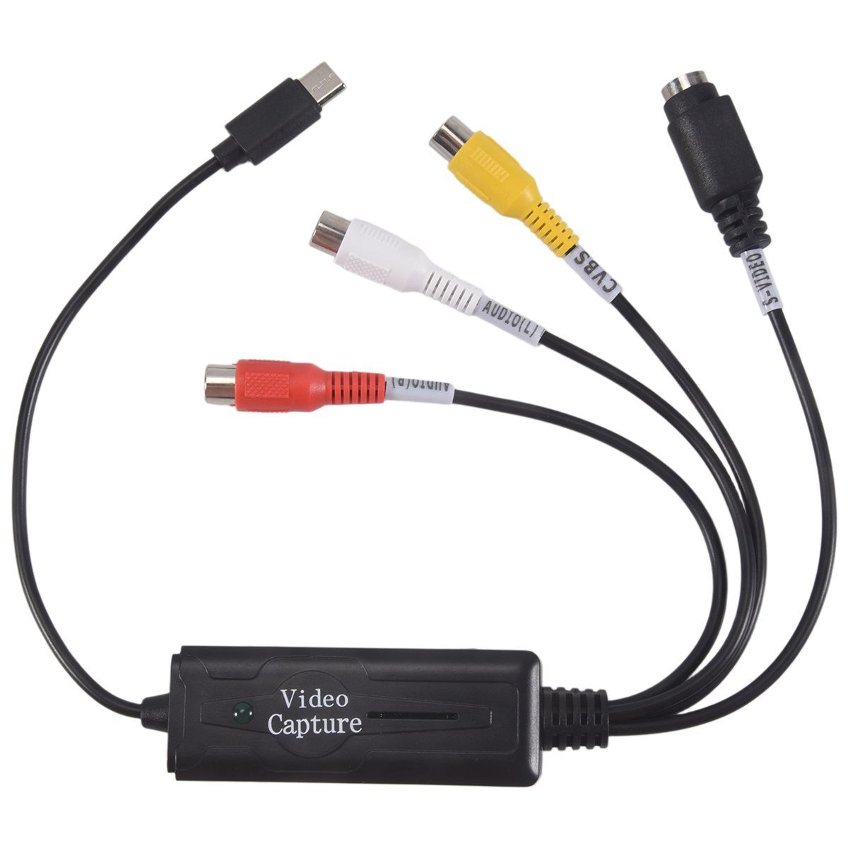 1 Шт. Конвертер AV В USB C Канал NTSC PAL Video S / Композитный купить ...