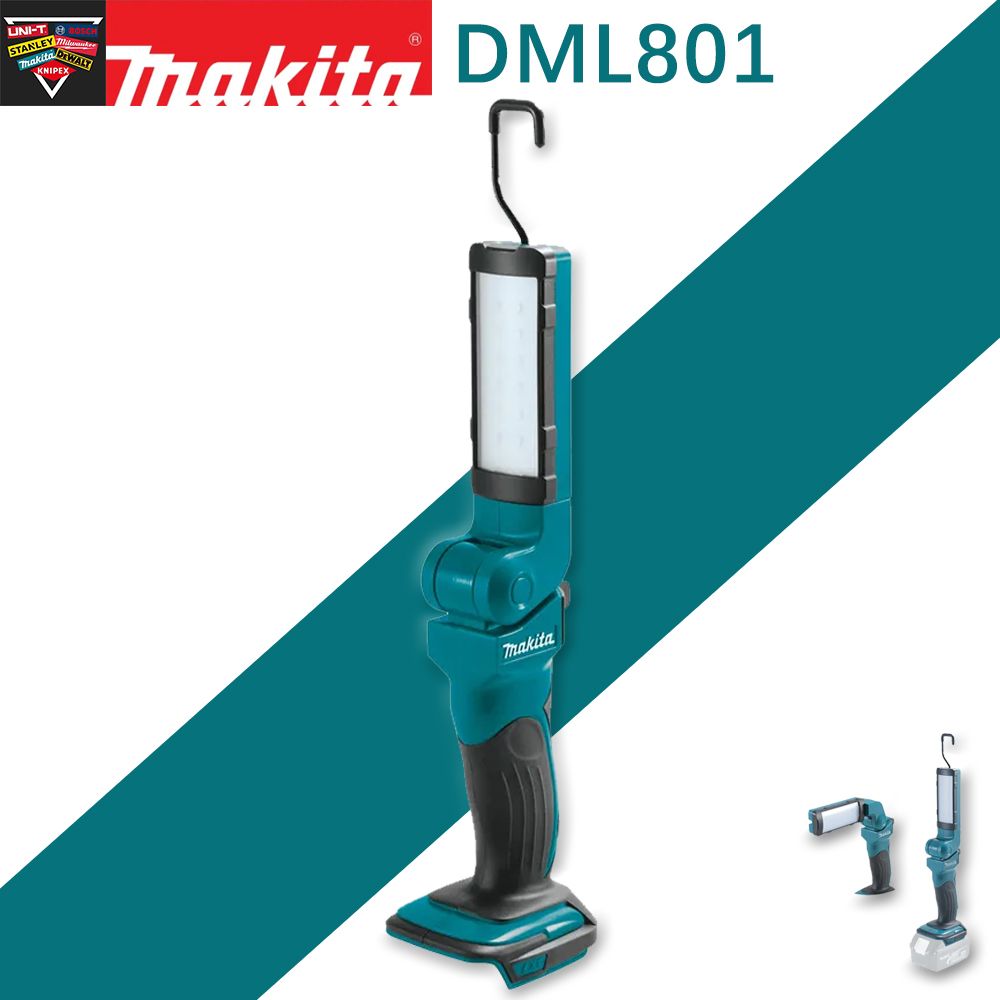 Makita DML801 аккумуляторная рабочая лампа складная настольная лампа со ...
