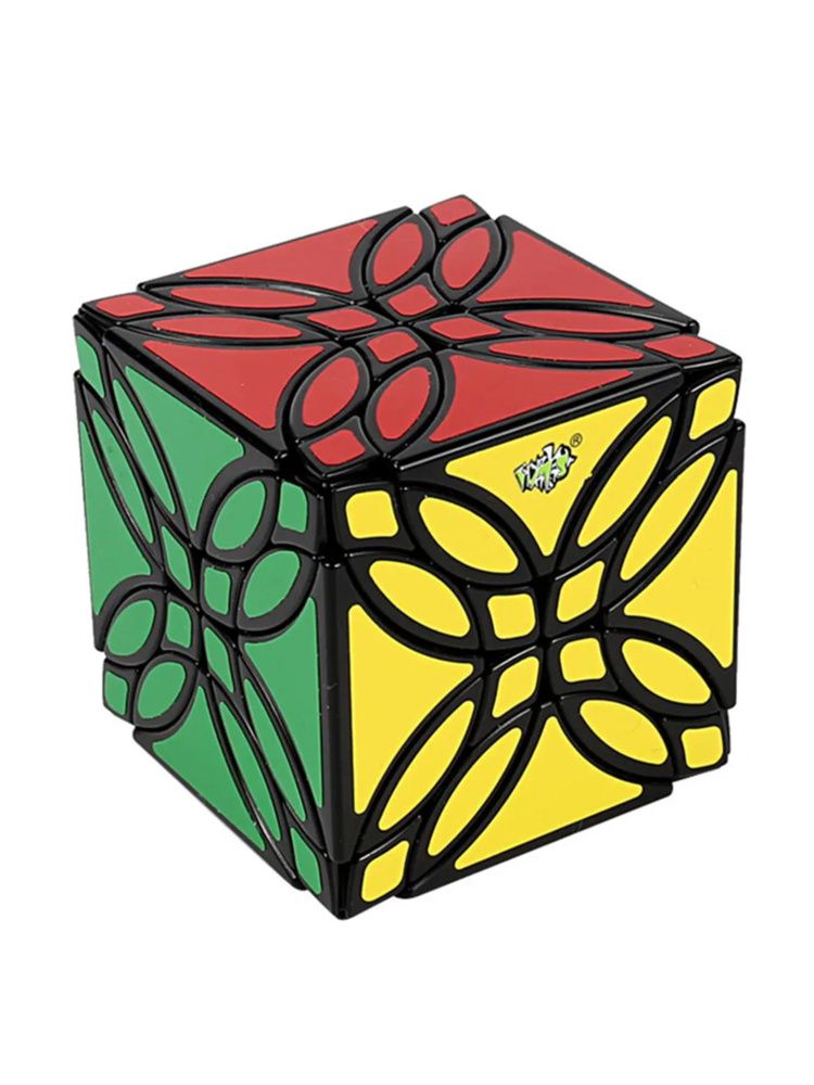 LanLan Кубик рубик Master Clover Cube Black Sticker Cubo купить на OZON ...