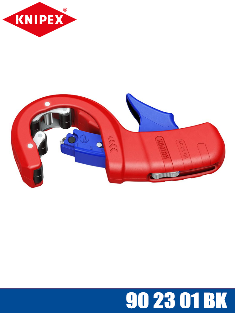 KNIPEX 90 23 01 BK Труборез для тонкостенных пластиковых водосточных ...
