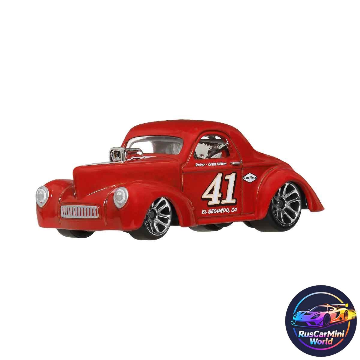 Машинка коллекционная Mattel HOT WHEELS Vintage Racing Club 2025 HRT81 ...