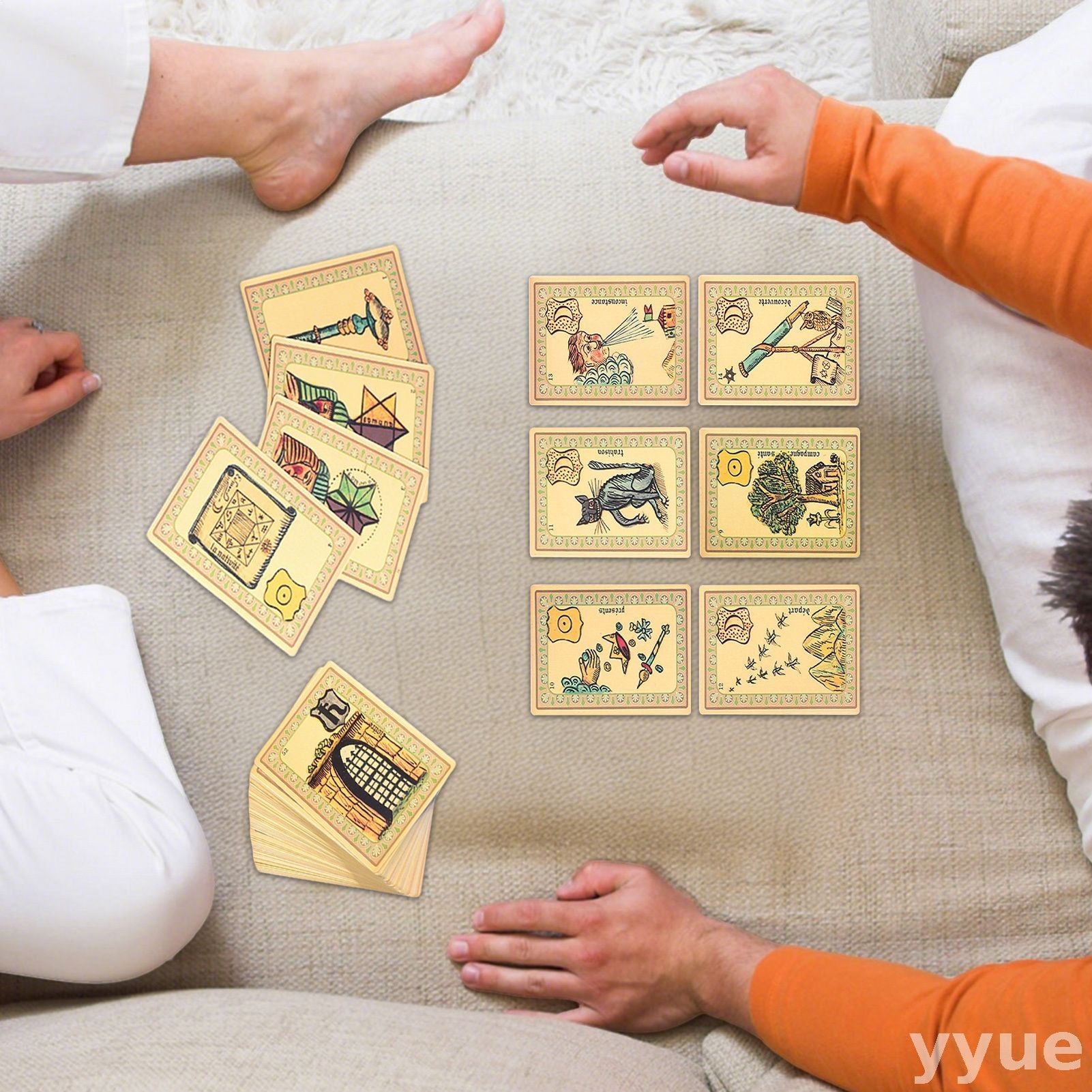 Французская гадальная карта, Оракул Беллин / Oracle Belline купить на ...