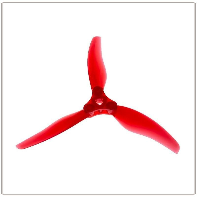 Пропеллеры GemFan Floppy Proppy 5135, 3-лопастные, красные, 2 пары ...
