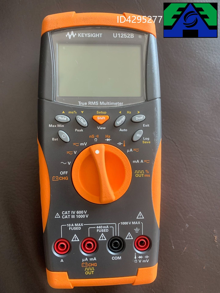 Keysight U1252B Цифровой тестер, 50000 отсчетов, True RMS, OLED дисплей ...