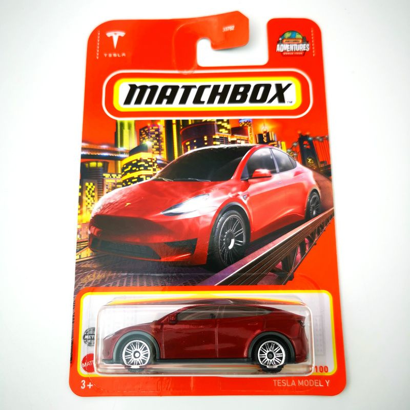 Машинка Matchbox TESLA MODEL Y 1/64 Die-cast Model Toy Car - купить с ...