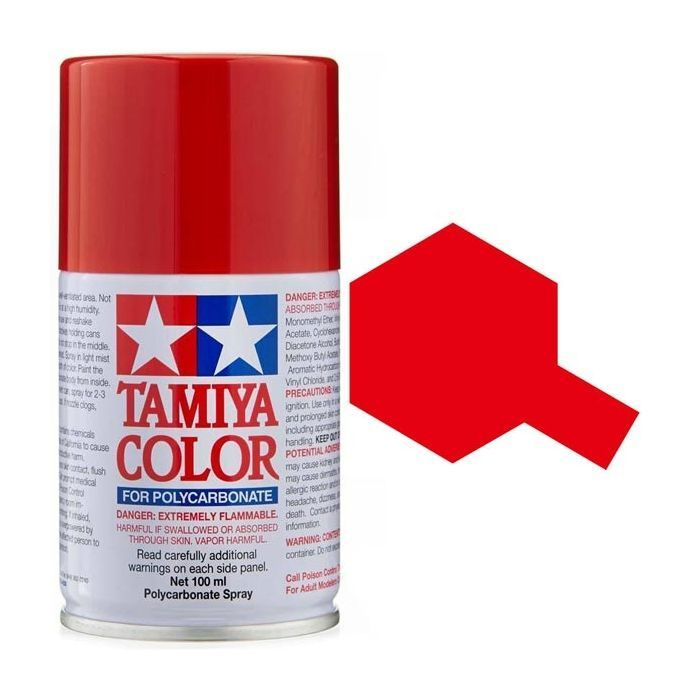 Краска аэрозольная для поликарбоната лексана TAMIYA PS-60 Bright Mica ...