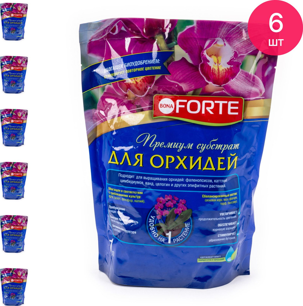 Субстрат для растений Bona Forte / Бона Форте с корой сосны, для ...