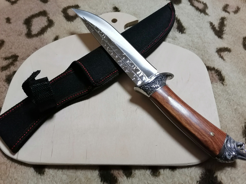 Нож туристический для охоты и рыбалки, длина лезвия 18 см - купить с ...