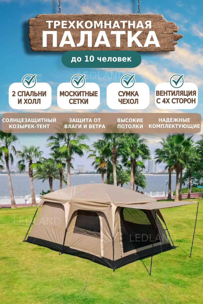 Палатка 10-местная Condor 1920 - купить по выгодной цене в интернет ...