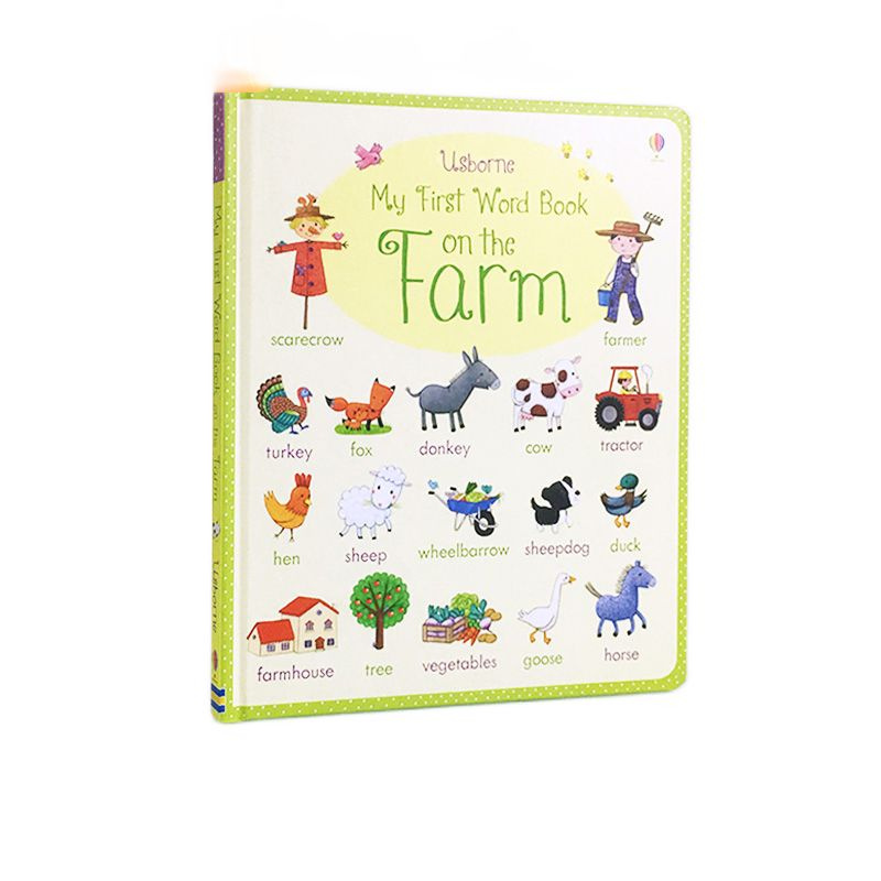 milumilu Usborne My First Word Book: On the Farm Early childhood ...