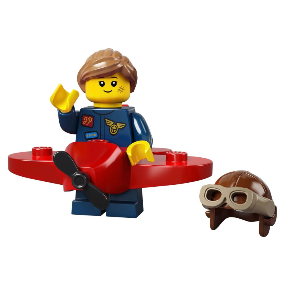 Конструктор LEGO Minifigures Series #21 71029 Лётчица - купить с доставкой по выгодным ценам в ...