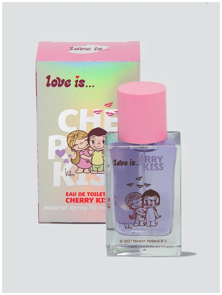 Понти Парфюм Love Is ... Cherry Kiss Женская с феромонами 50 мл edt ...