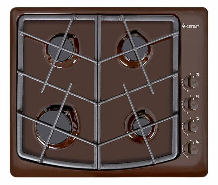 Варочная панель, варочная панель газовая GEFEST СГ СН 1211 К17, 7,5 кВт, газ-контроль ...