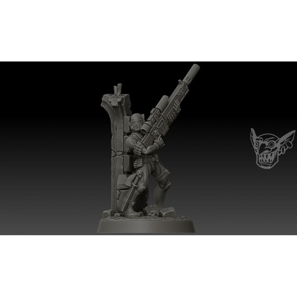 Миниатюра Warhammer 40000. Officio Assassinorum. Ассасин Виндикар ...