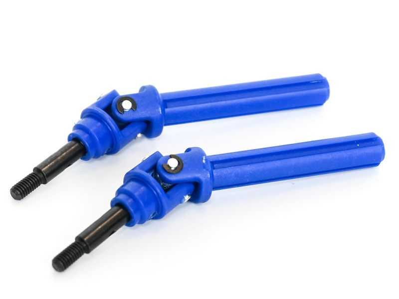 RP1955-BLUE Карданные привода передние тюнинг усиленные для Remo Hobby Mmax, EX3, 1/10, P1955 ...