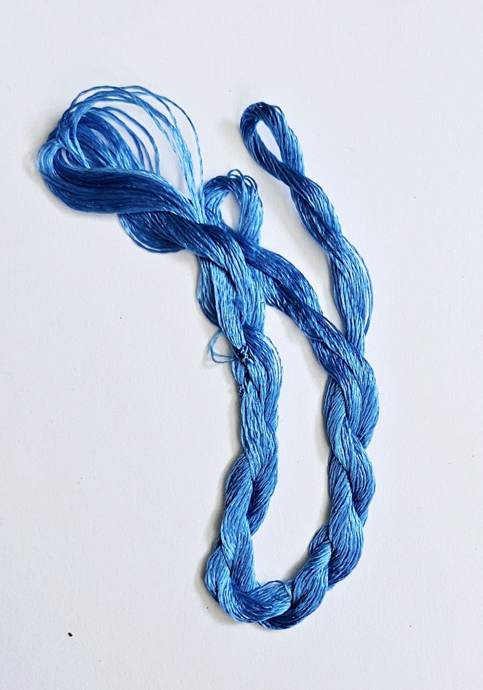 Шелковые нитки для вышивания, шелк для вышивания (к.ц.ч - 090) 5 мотков ...