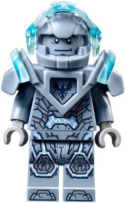 Минифигурка Lego Clay Moorington - Sand Blue Helmet and Armor, Trans ...