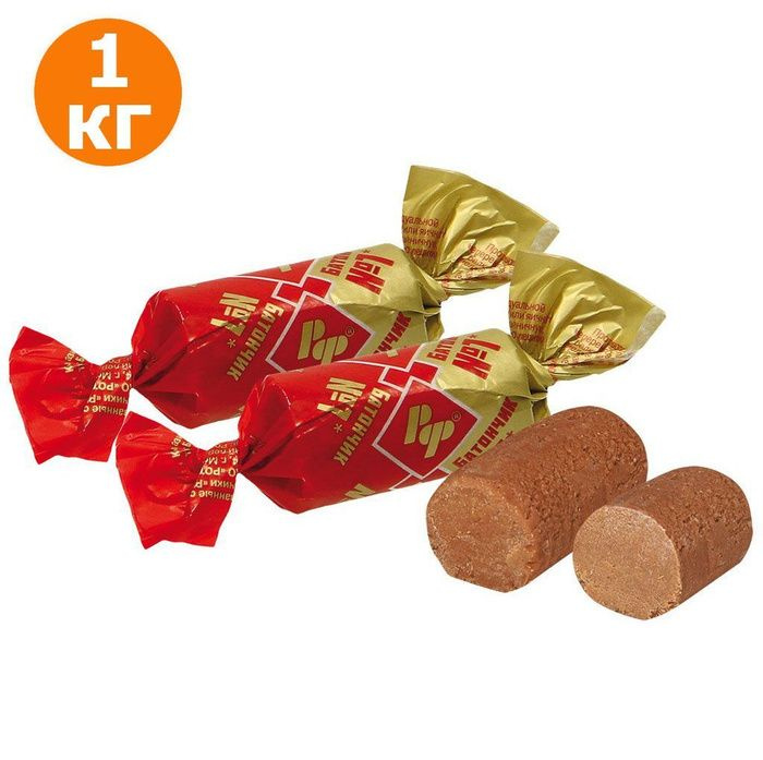 Конфеты Рот Фронт Батончики фасованные 1 кг купить с доставкой по