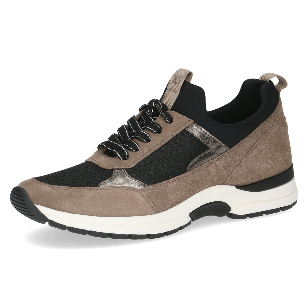 Кроссовки Женский Caprice Натуральная кожа, размер 39 G На любой сезон Шнурки Без каблука ...