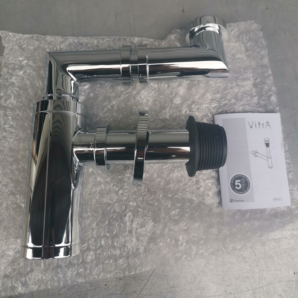 Сифон для раковины Vitra Syphon A45133, глянцевый хром. купить на OZON ...