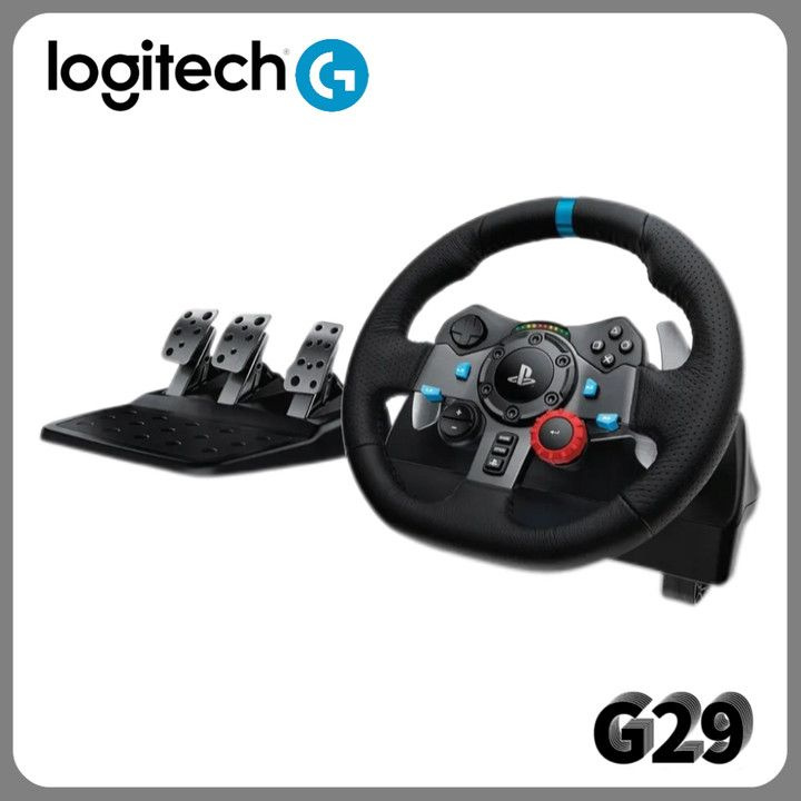 Руль и педали Logitech G29 Драйвер Форс - купить с доставкой по ...