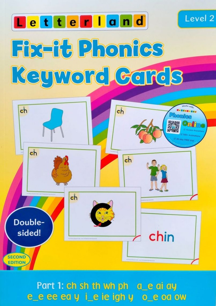 Fix-it Phonics (2nd Edition) Level 2 Book 1 Keyword Cards купить на ...
