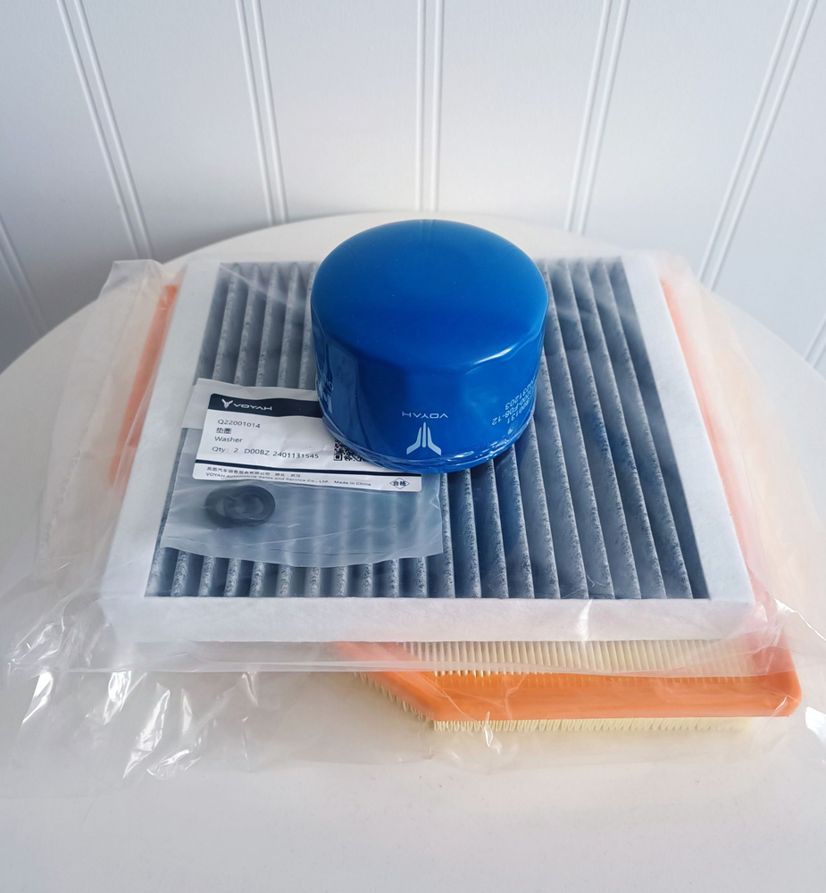 Комплект для ТО Voyah free ДОРЕСТ ОРИГИНАЛ, три фильтра + прокладка ...