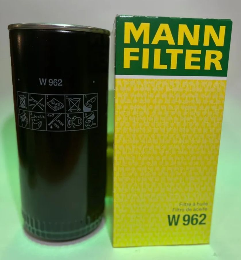Фильтр масляный MANN FILTER W962 купить на OZON по низкой цене (1769015172)
