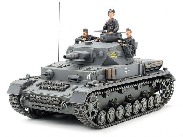 35374 Tamiya немецкий средний танк Panzerkampfwagen IV Ausf.F (1:35 ...