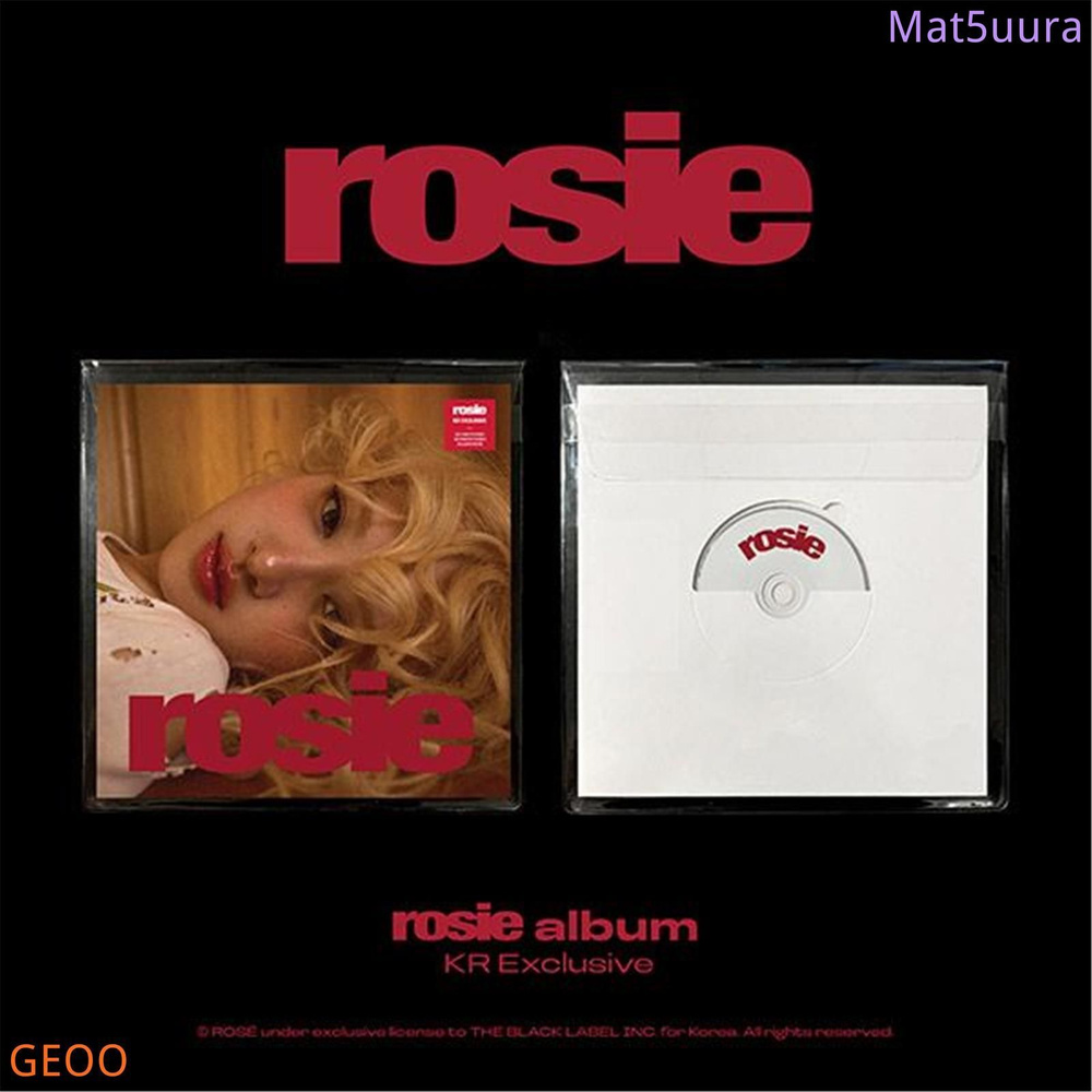 Альбом ROSE - first studio album 'rosie',KR Exclusive ver купить на ...