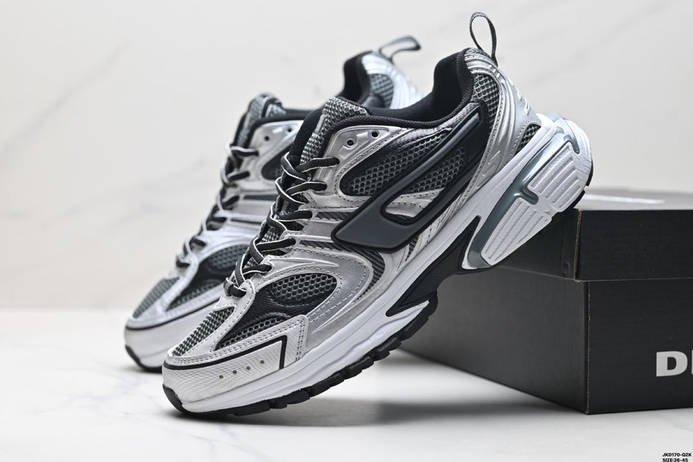 Кроссовки Мужской, Женский Diesel Breathable Бег, размер 42 На любой сезон Шнурки Италия купить ...