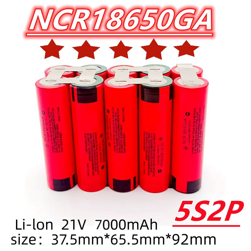 18650 Зарядные литиевые 18V / 21V 5S2P 6000 - 7000 мАч электрические отверточные батареи купить ...
