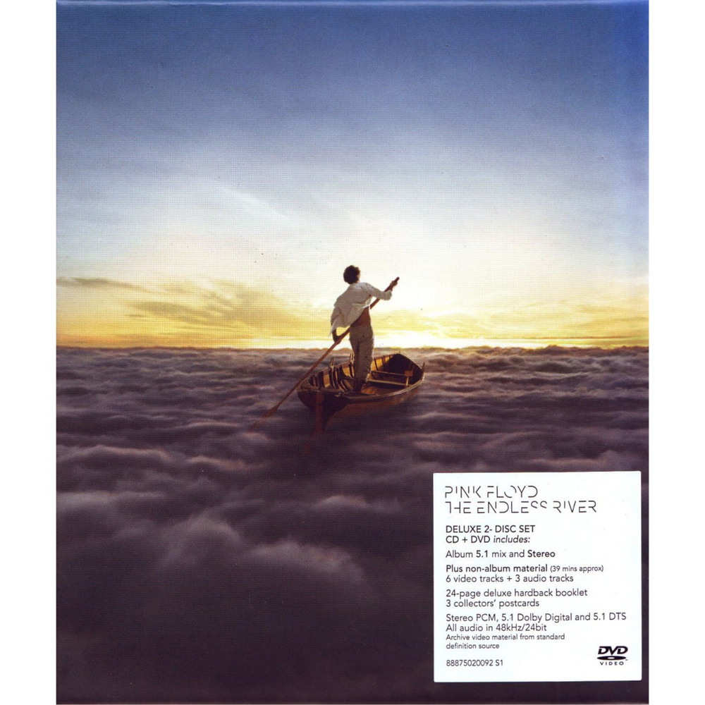Pink Floyd The Endless River CD+DVD Совершенно новый Запечатанный ...