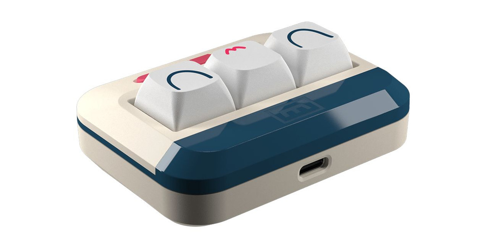 Wooting Клавиатура UwU No RGB, (Linear), Английская раскладка, белый ...