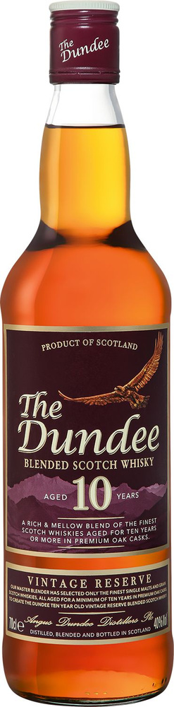 The Dundee Blended Scotch Whisky 10 y.o.Бронирование алкоголя (1955232079)