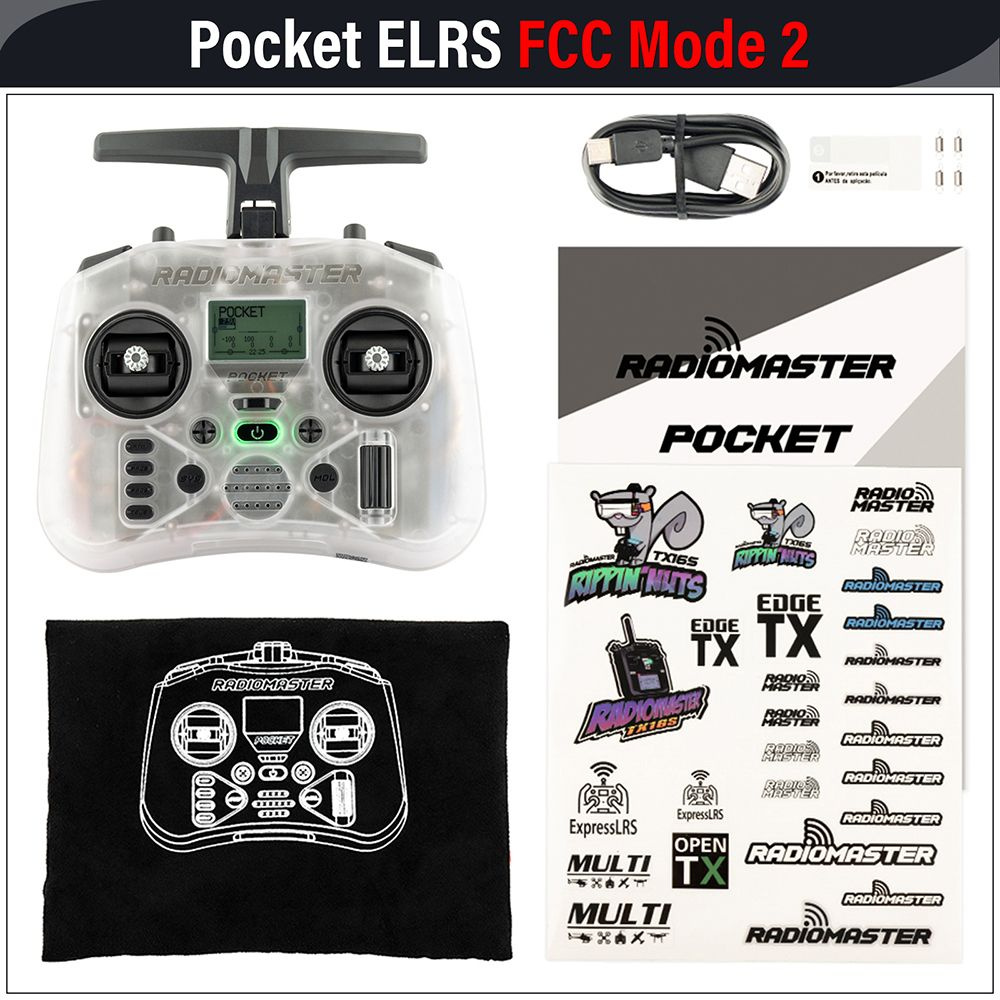 Radiomaster ELRS FCC M2 прозрачный купить на OZON по низкой цене ...