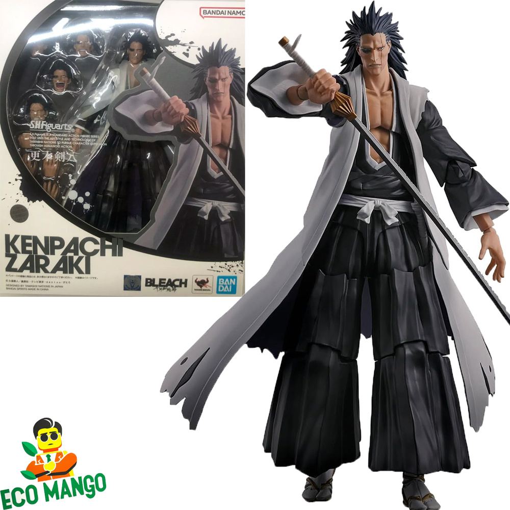 Фигурка Bandai S.H.FIGUARTS Bleach: Thousand-Year Blood War, Kenpachi ...