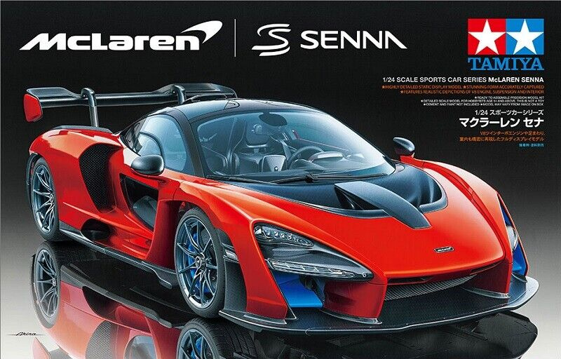 Tamiya 24355 1/24 Super Sports Car McLaren Senna Модель сборки ...