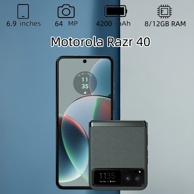 Смартфон Motorola Razr 40 128 ГБ 8 ГБ Черный OLED/AMOLED 2 SIM купить c доставкой на OZON по ...