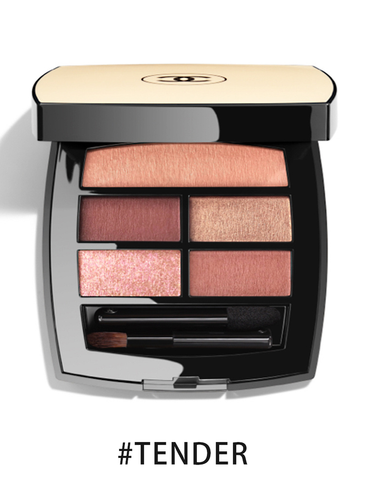 Chanel Тени для век 5 цветов, модная палитра для век, #Tender, 4,5 г ...